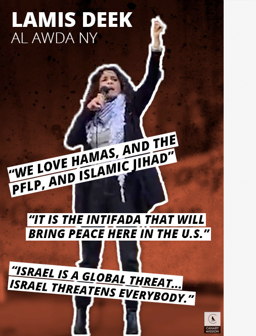 Lamis Deek – Fanning the Flames of Anti-Semitic Assaults
