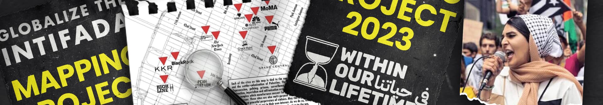 'GLOBALIZE THE INTIFADA': MAPPING PROJECT 2023