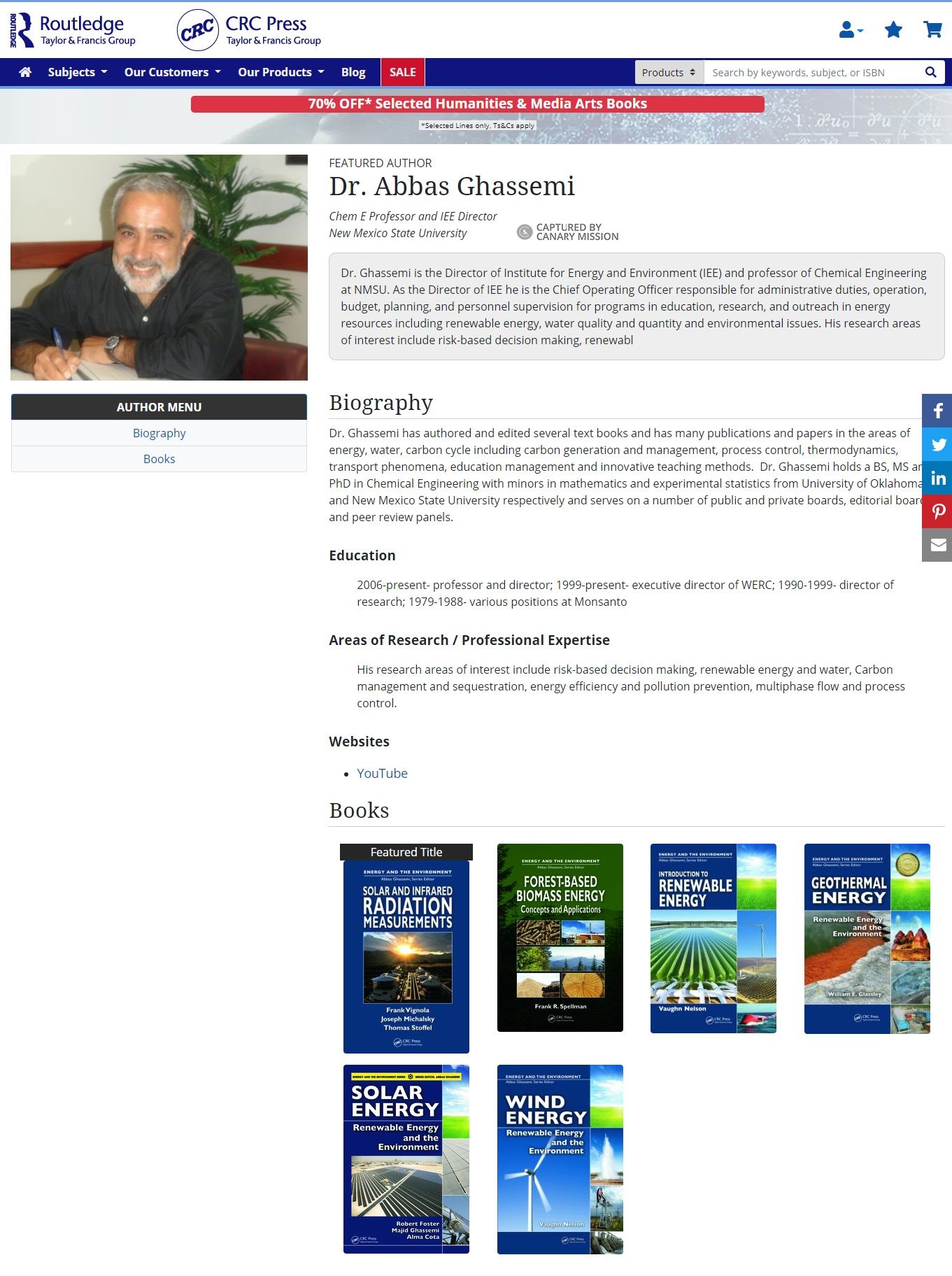 Abbas Ghassemi - Canary Mission