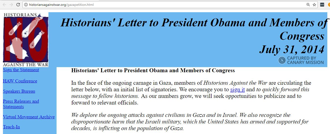 Alejandra Marchevsky - Canary Mission