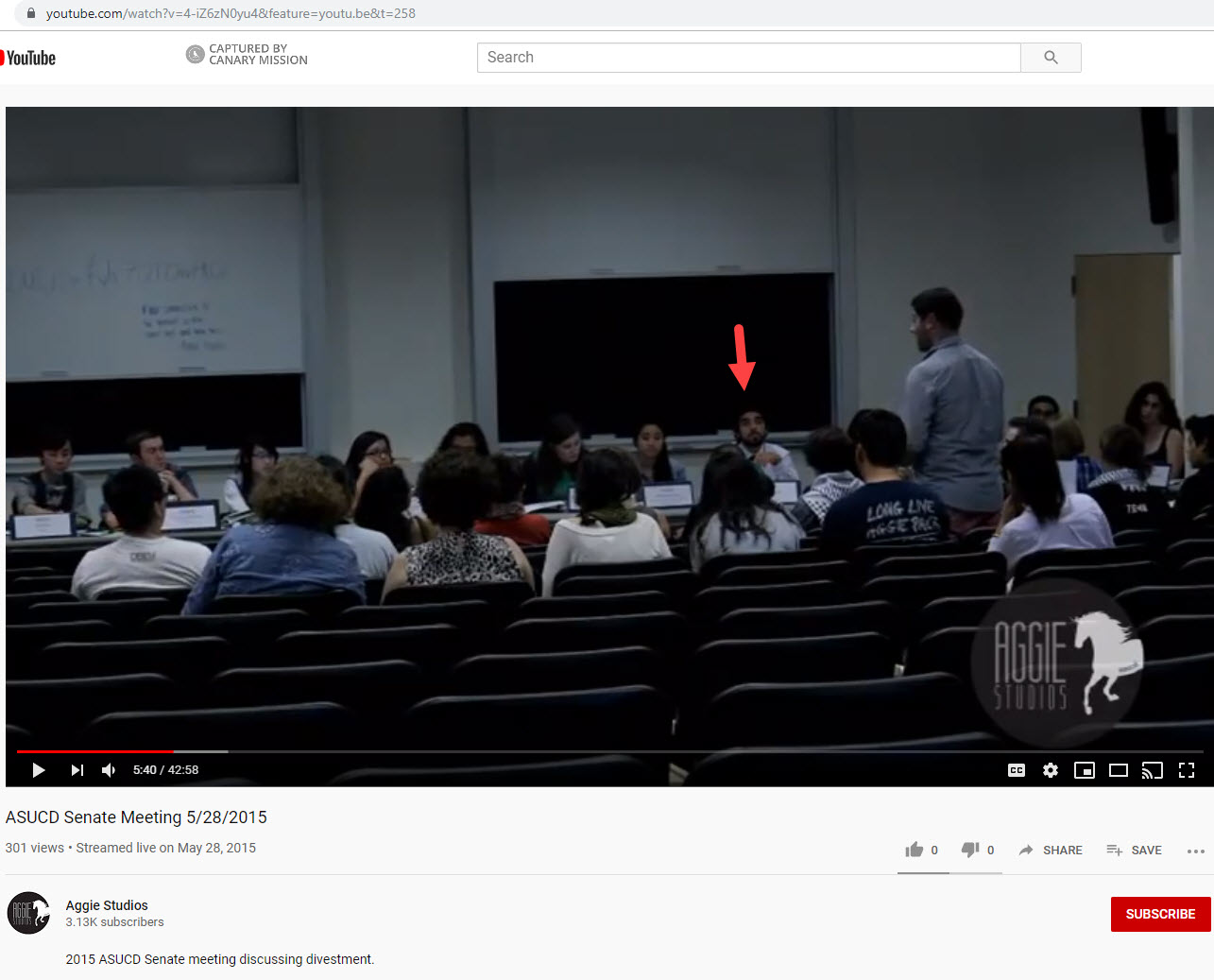 Anas Tresh - Canary Mission