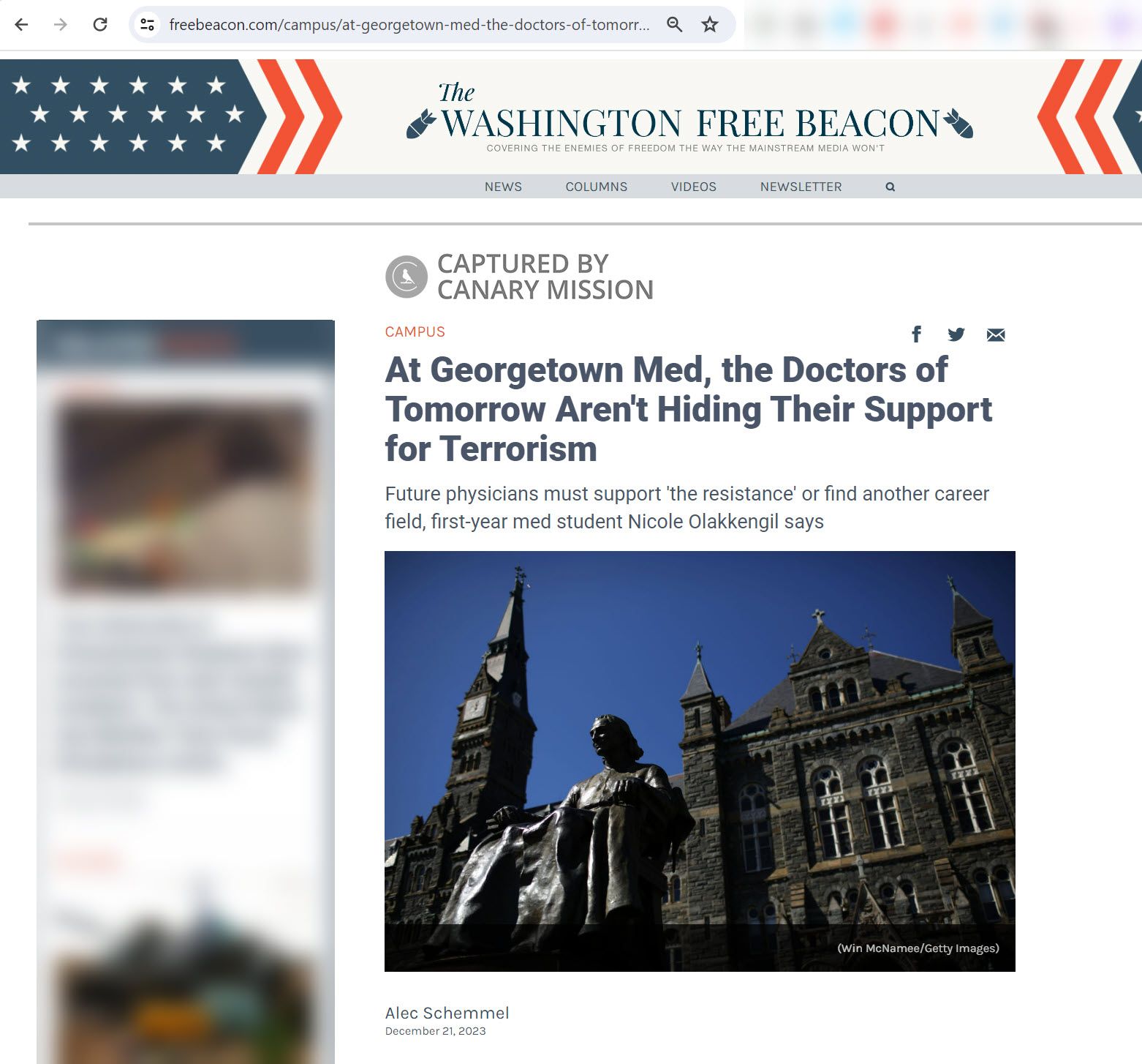 Anita Kuang - Canary Mission