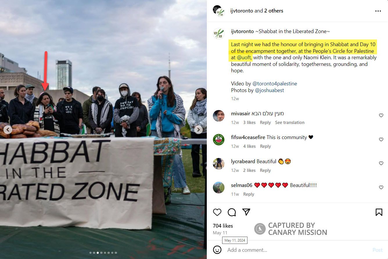 Anna Lippman - Canary Mission