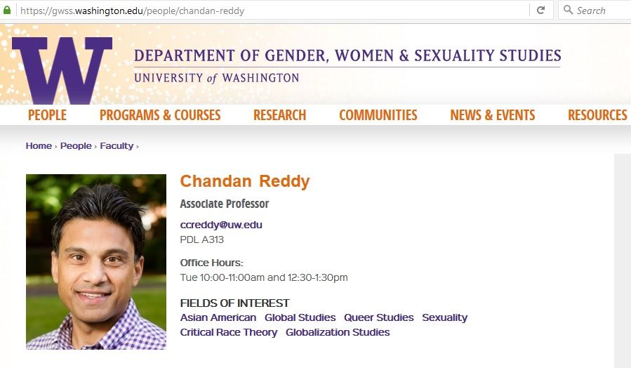 Chandan Reddy - Canary Mission