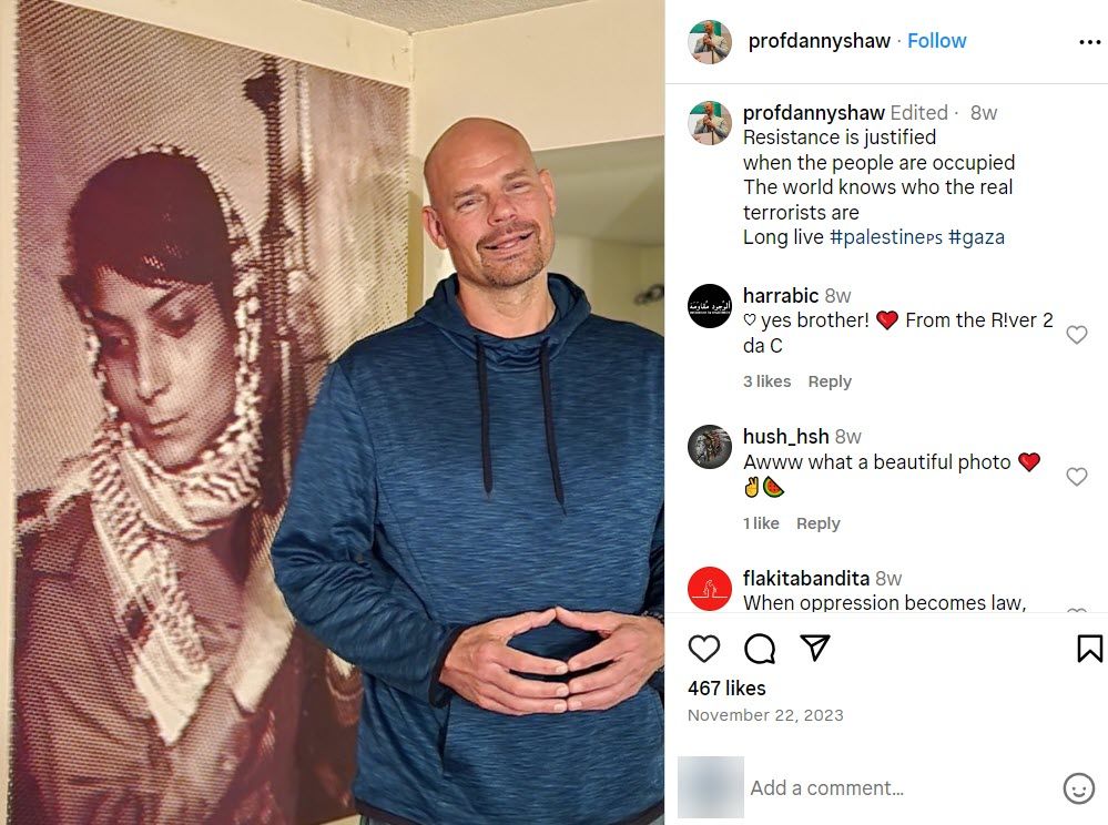 Danny Shaw - Canary Mission