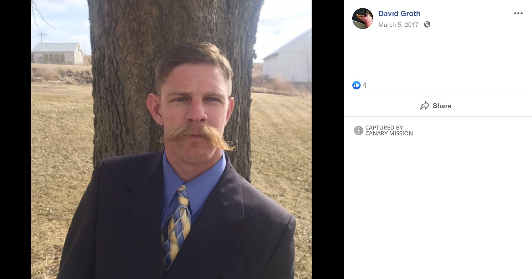 David Groth - Canary Mission