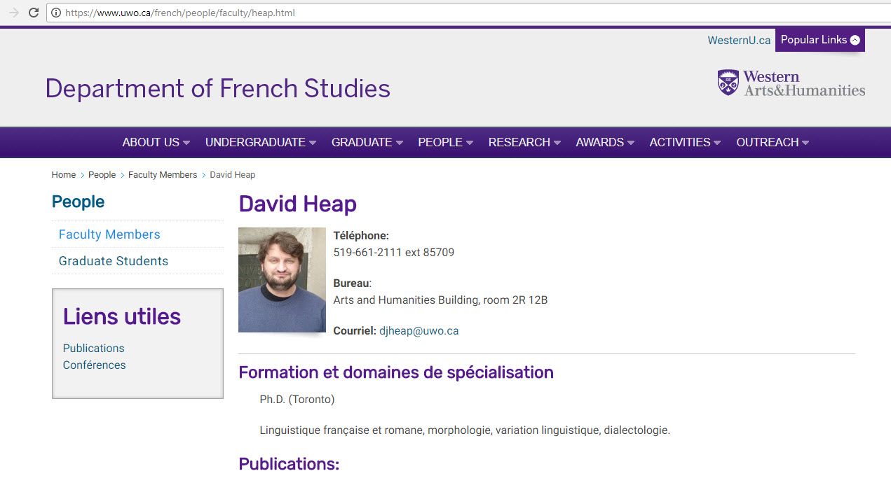 David Heap - Canary Mission