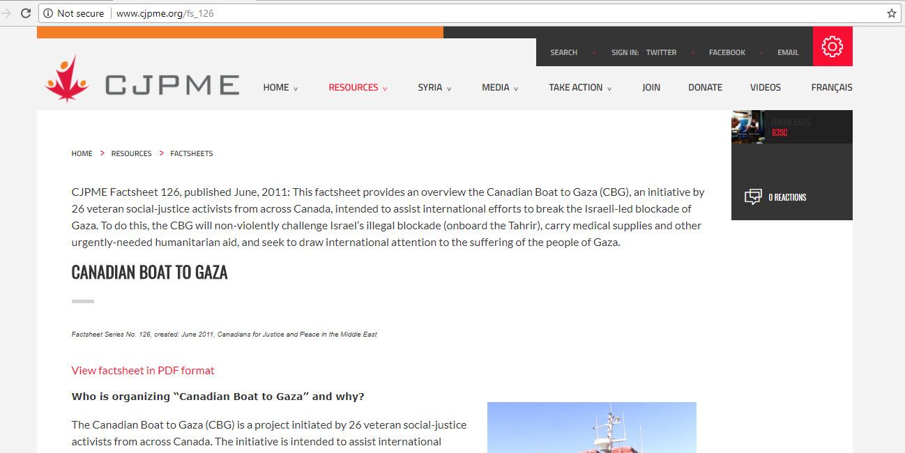 David Heap - Canary Mission