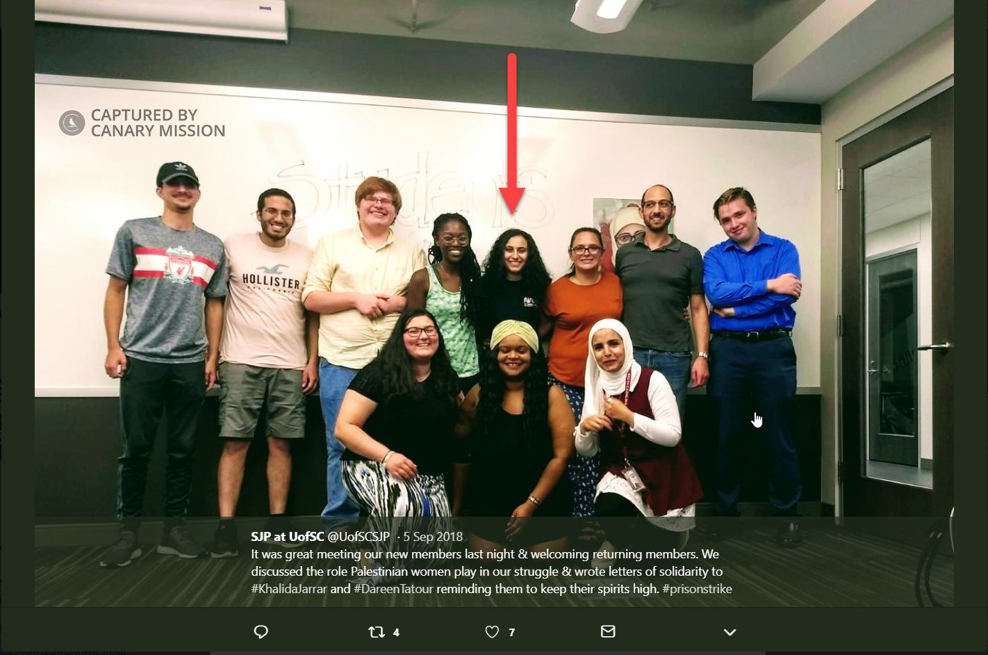 Eiman Najjar - Canary Mission