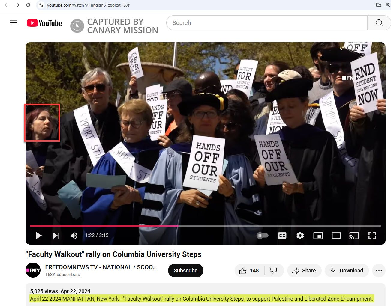 Elizabeth Bernstein - Canary Mission