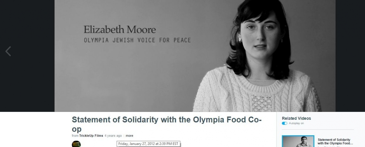 Elizabeth Moore - Canary Mission