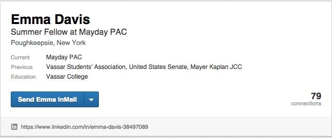 Emma Davis - Canary Mission