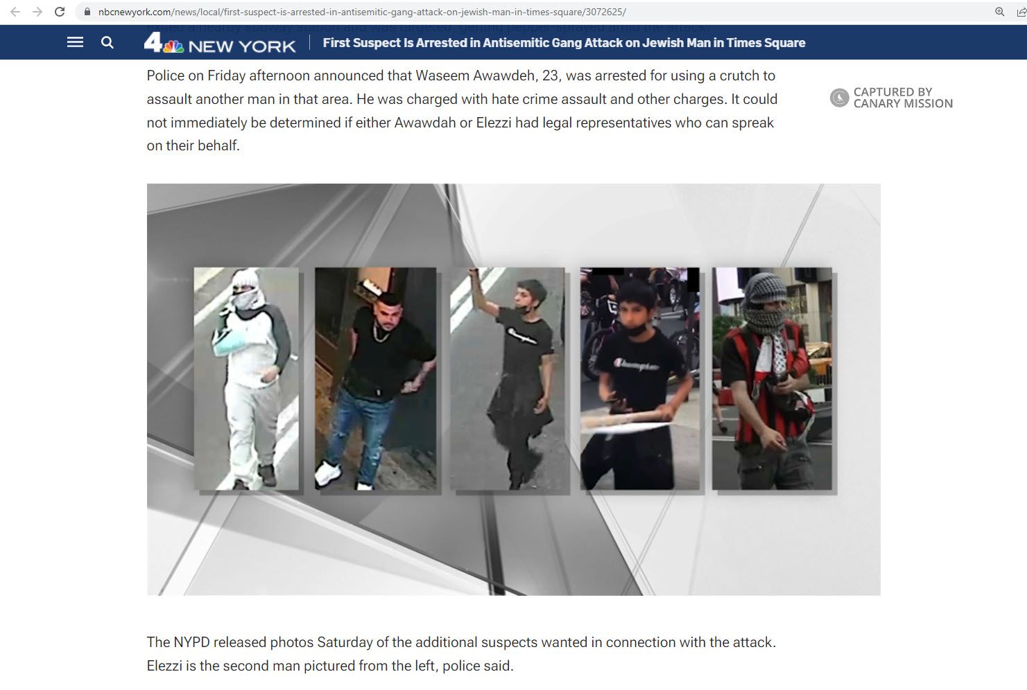 Faisal Elezzi - Canary Mission