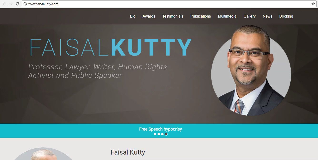 Faisal Kutty - Canary Mission