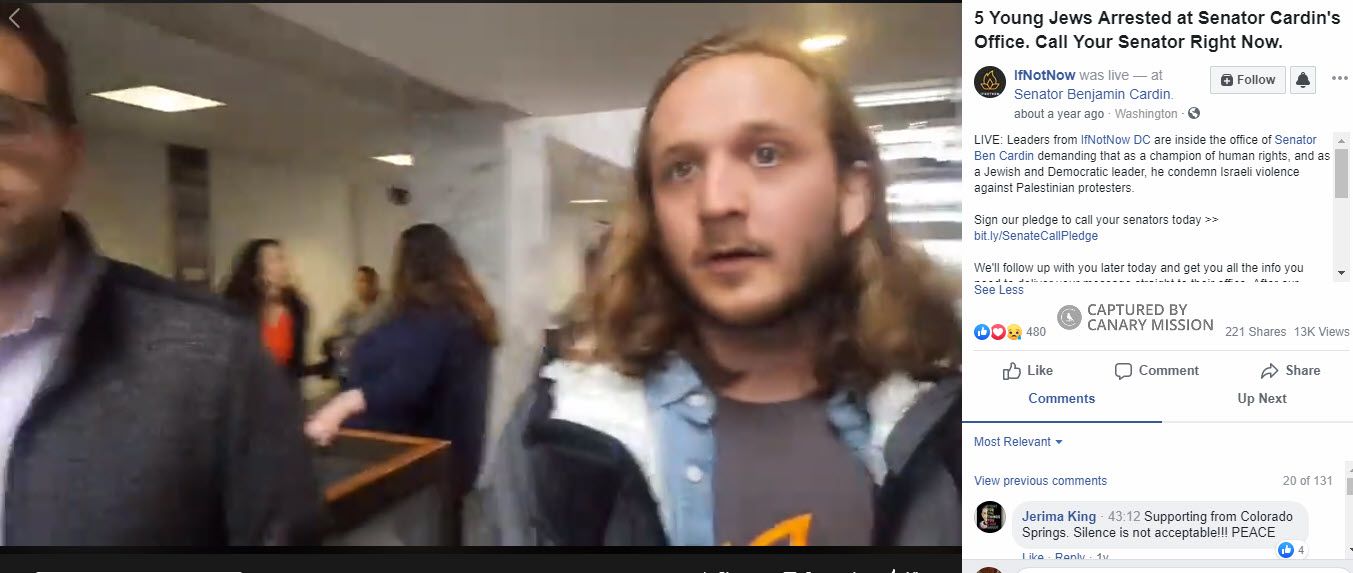 Geoffrey Gilbert - Canary Mission