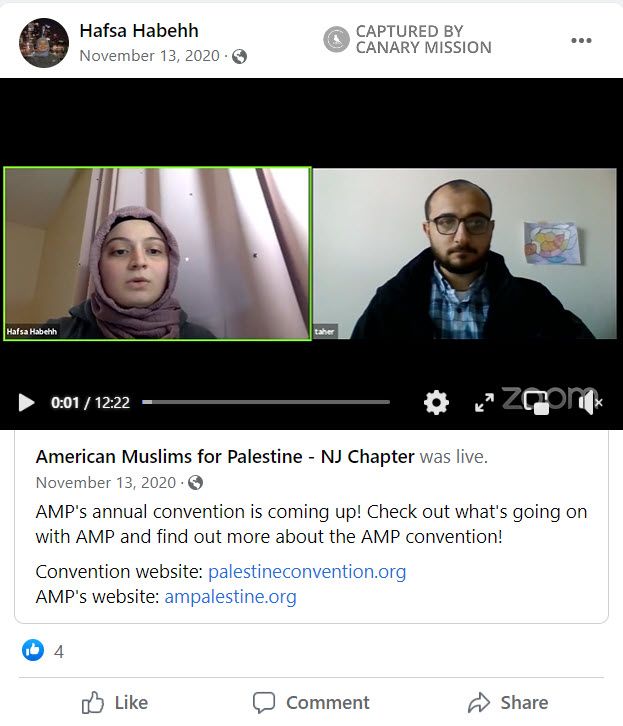 Hafsa Habehh - Canary Mission