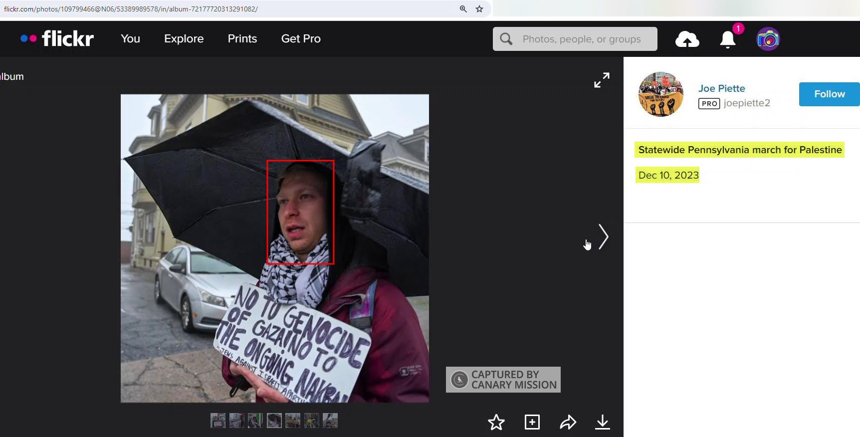 Harry Russell - Canary Mission