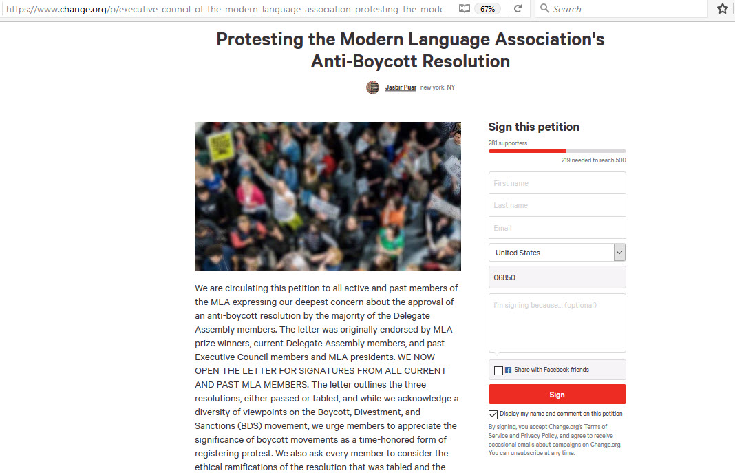 Houston Baker - Canary Mission