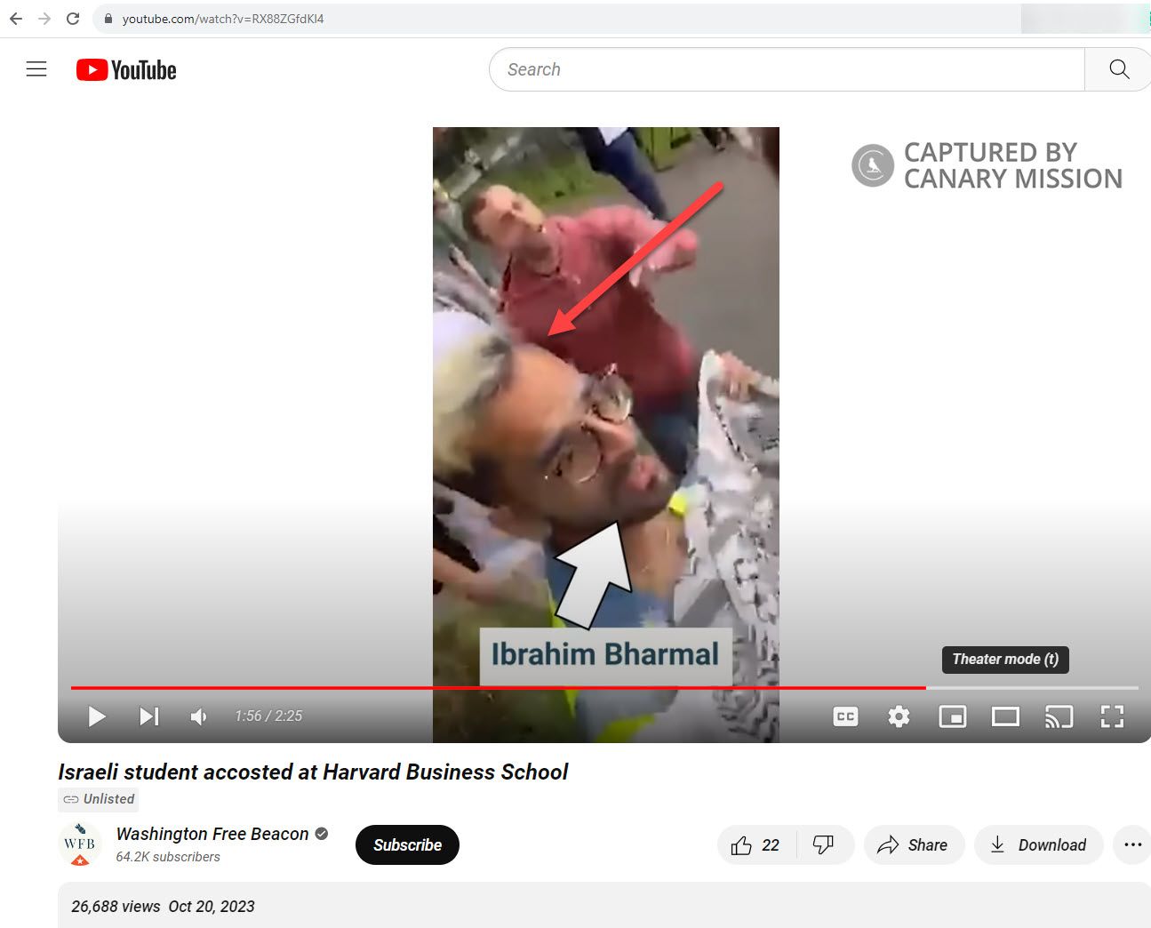 Ibrahim Bharmal - Canary Mission