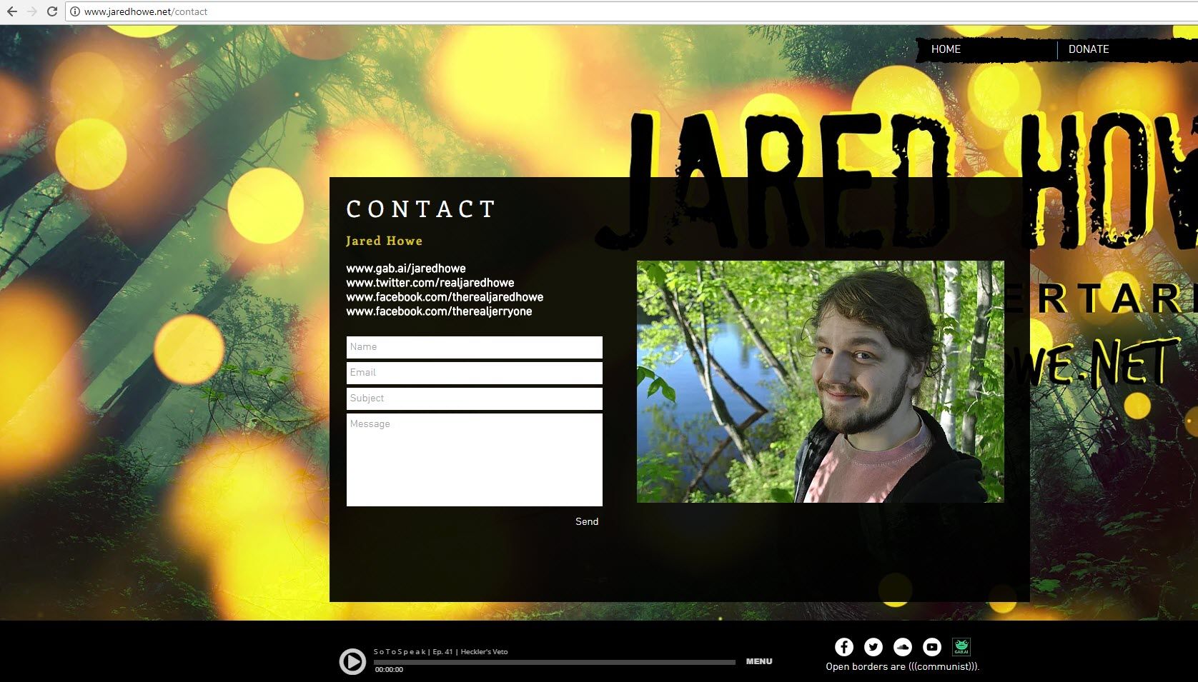 Jared Howe - Canary Mission