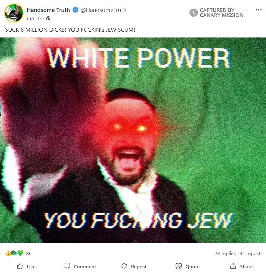 Jon Minadeo - Canary Mission