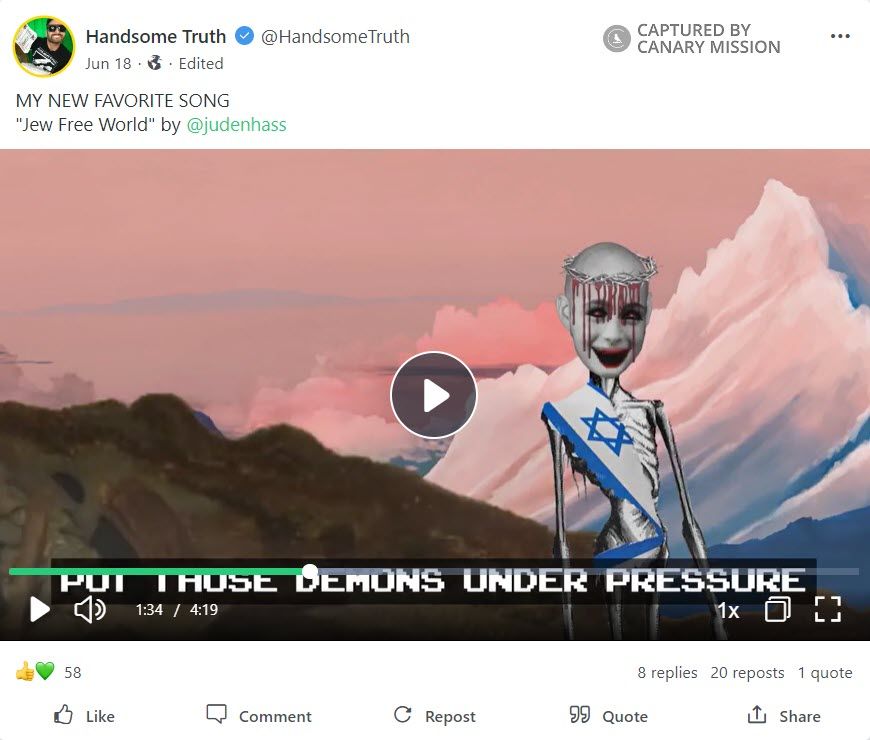 Jon Minadeo - Canary Mission