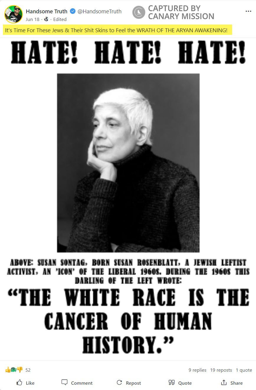 Jon Minadeo - Canary Mission