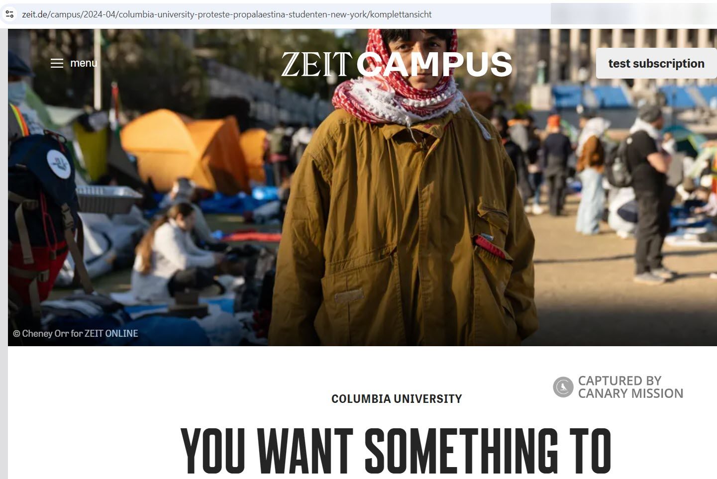 Jonathan Ben-Menachem - Canary Mission