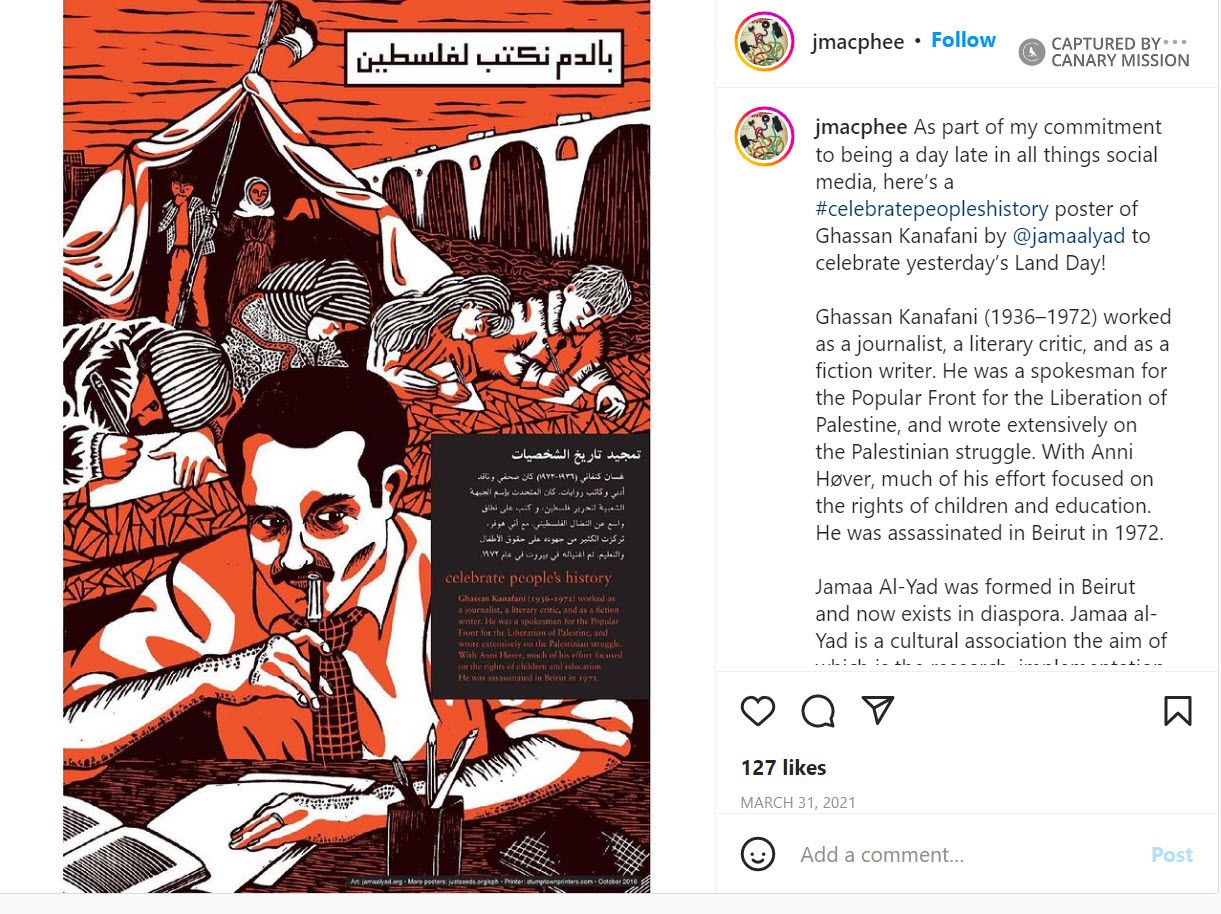 Josh MacPhee - Canary Mission