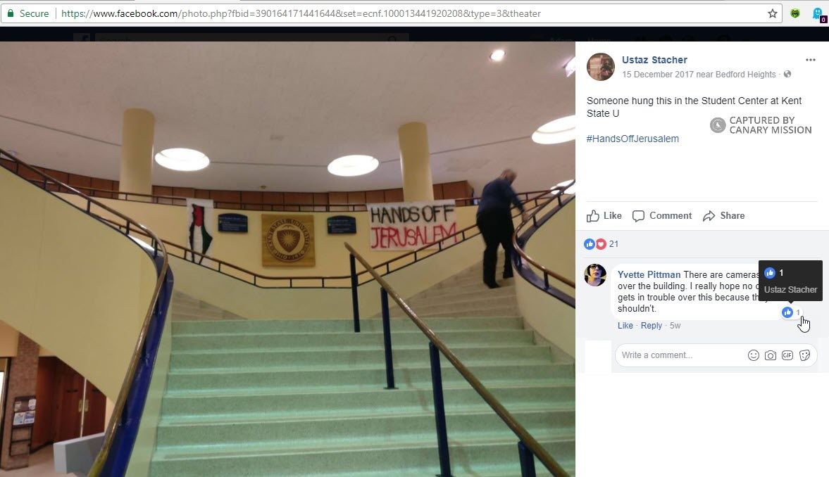 Joshua Stacher - Canary Mission