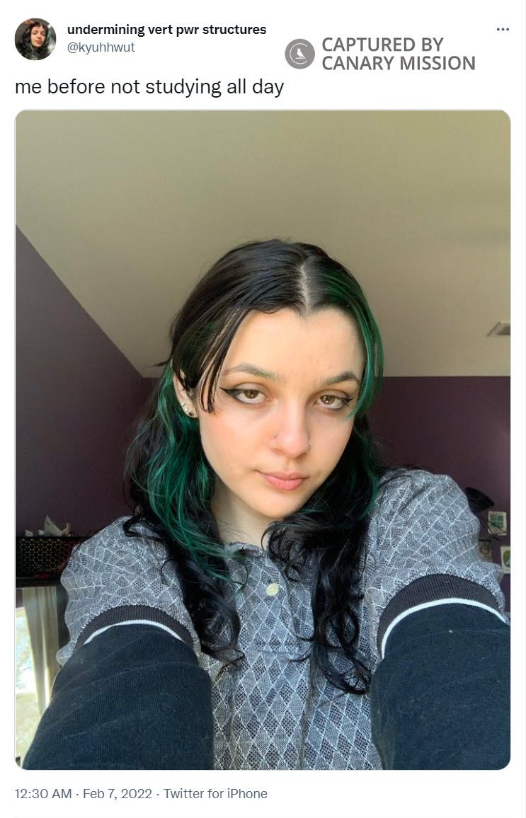 Kaya Epstein - Canary Mission