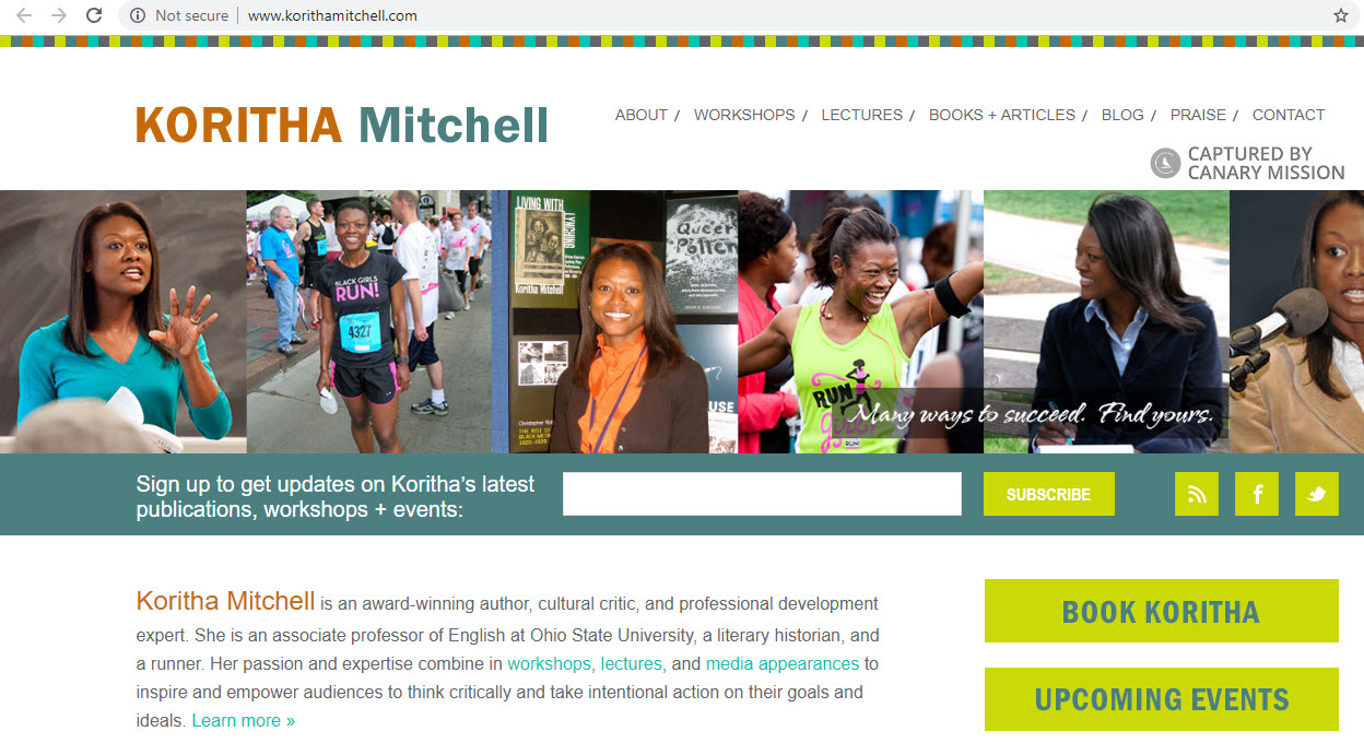 Koritha Mitchell - Canary Mission