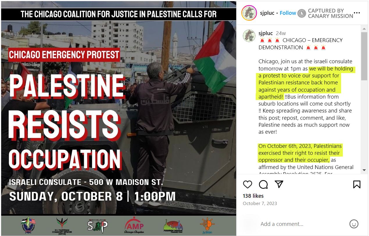 Laura Goldstein - Canary Mission