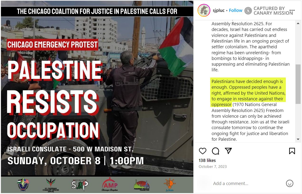 Laura Goldstein - Canary Mission