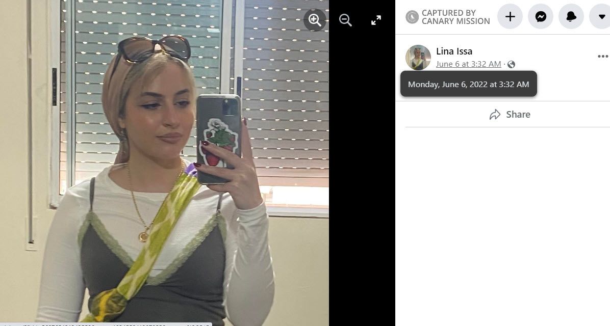 Lina Issa - Canary Mission