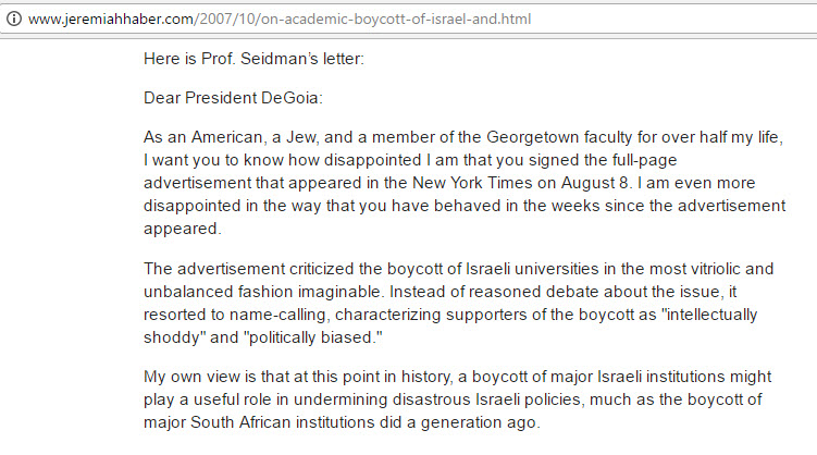 Louis Seidman - Canary Mission