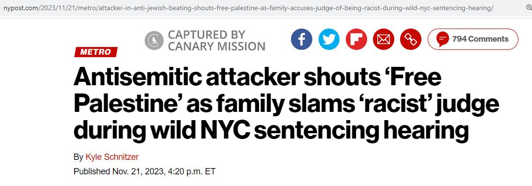 Mahmoud R Musa - Canary Mission