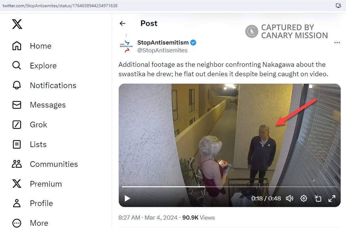 Mark Nakagawa - Canary Mission