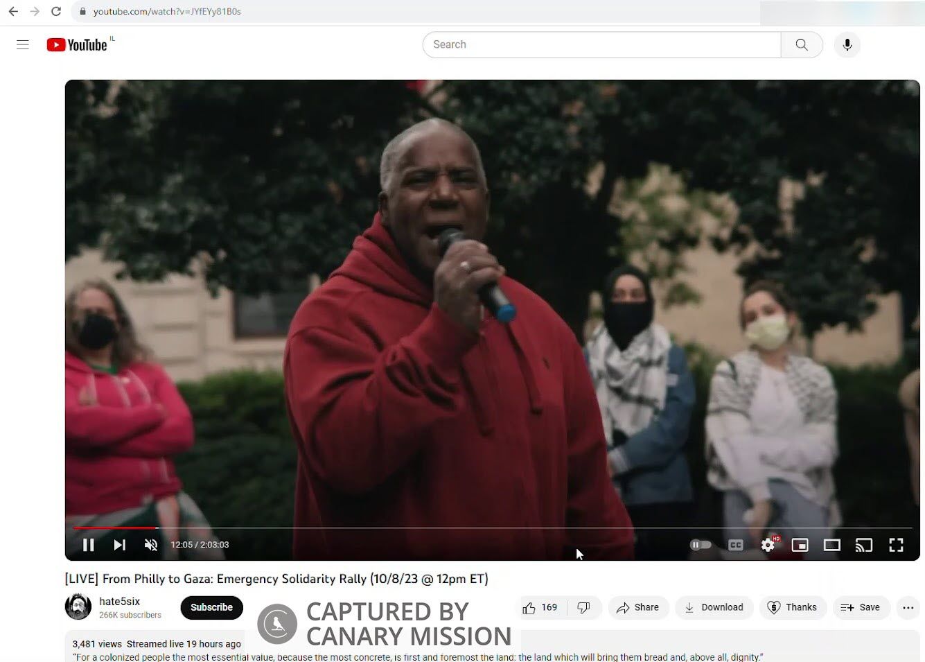 Michael Wilson - Canary Mission