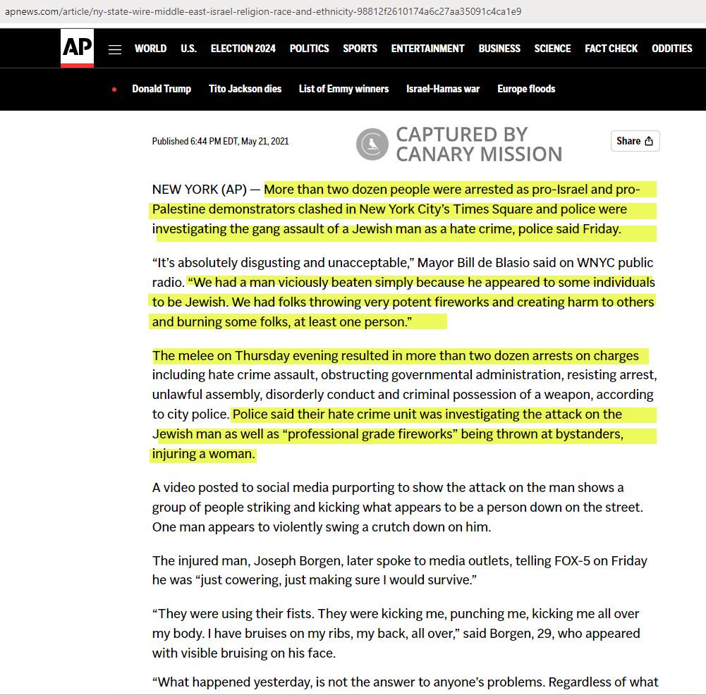 Miriam Othman - Canary Mission