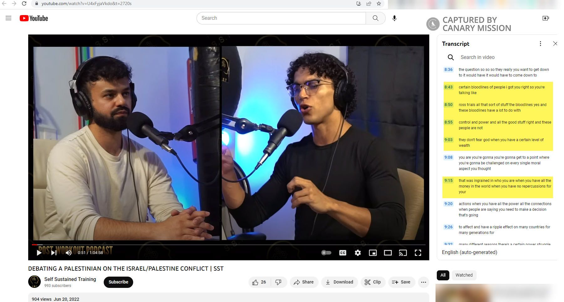 Mo Sabla - Canary Mission