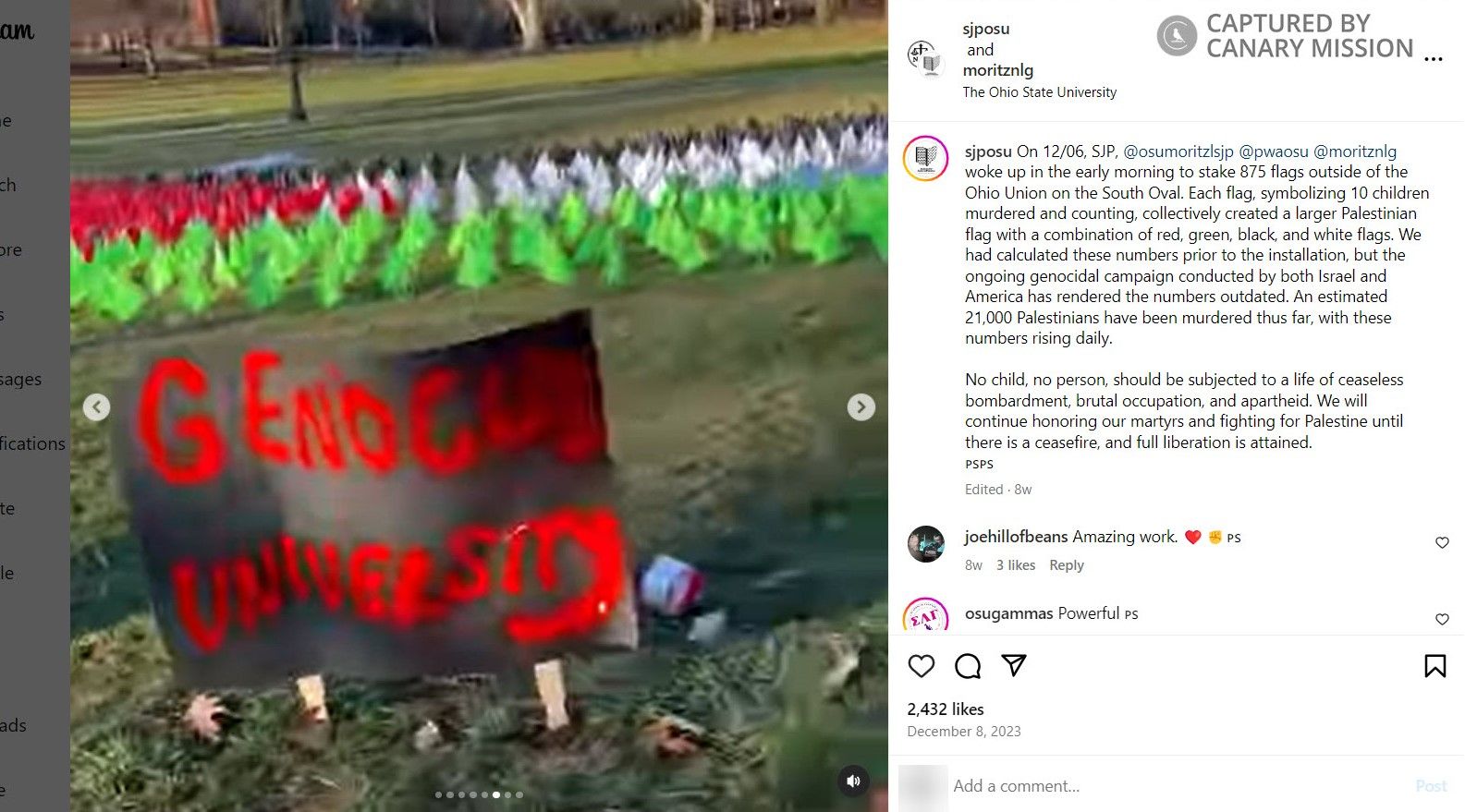 Mohammad Ghassan - Canary Mission