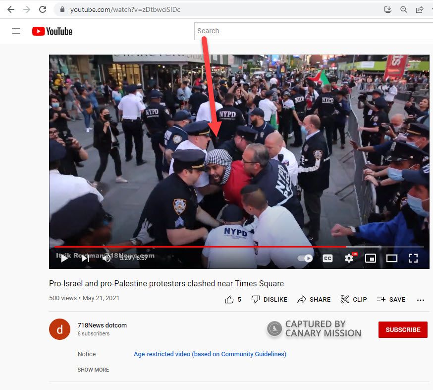 Mohammad Mousa - Canary Mission