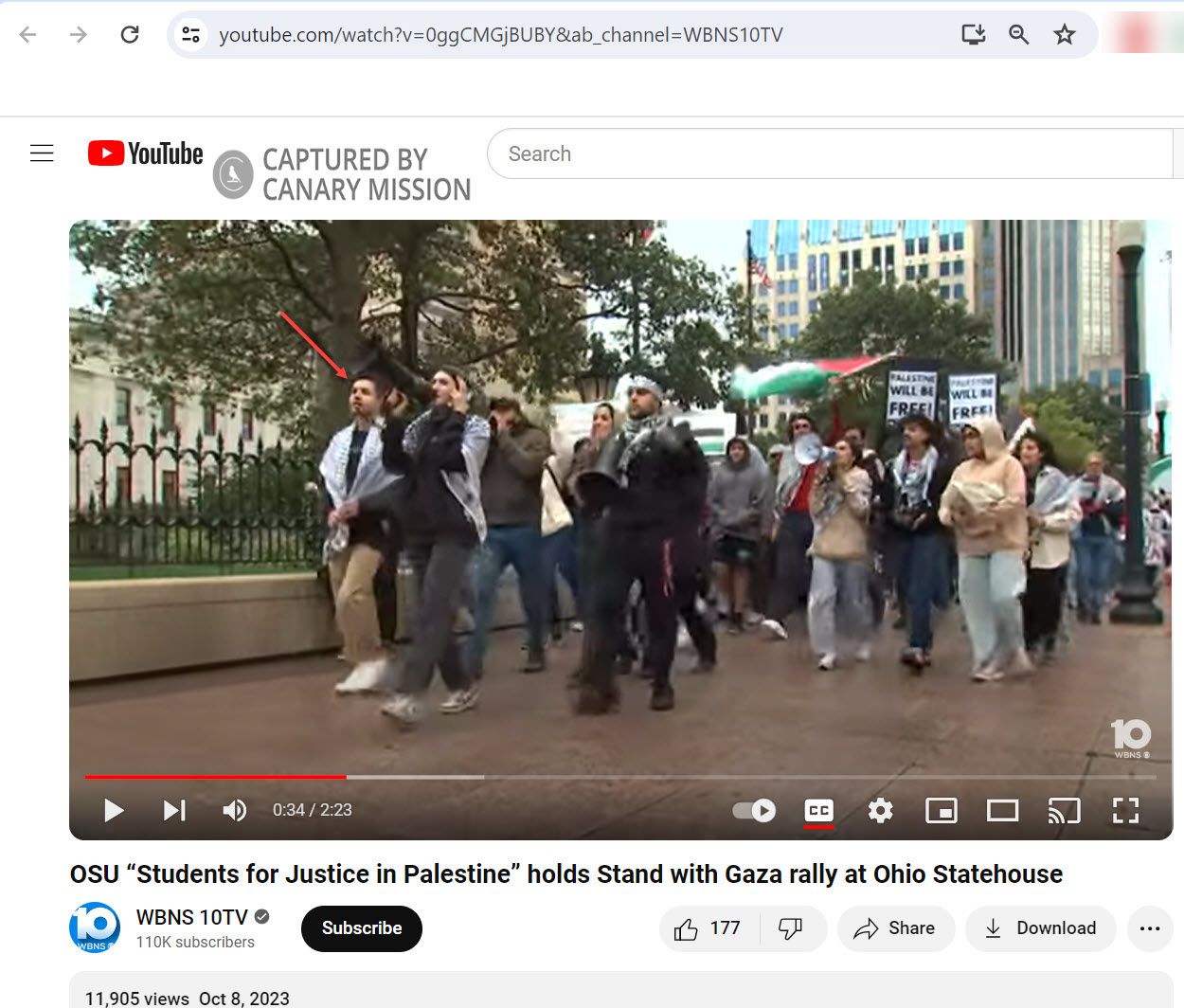 Mohammed Mubarak - Canary Mission