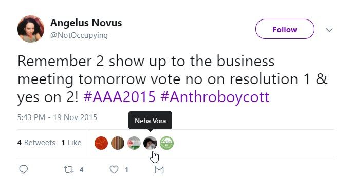 Neha Vora - Canary Mission