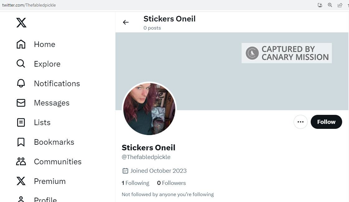 Nikki Stone - Canary Mission