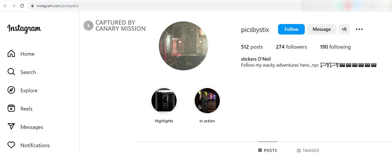 Nikki Stone - Canary Mission