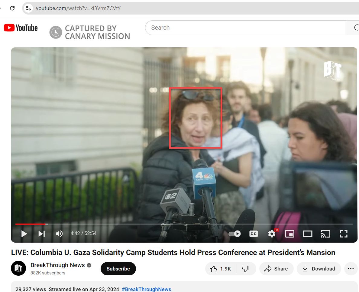 Nina Berman - Canary Mission