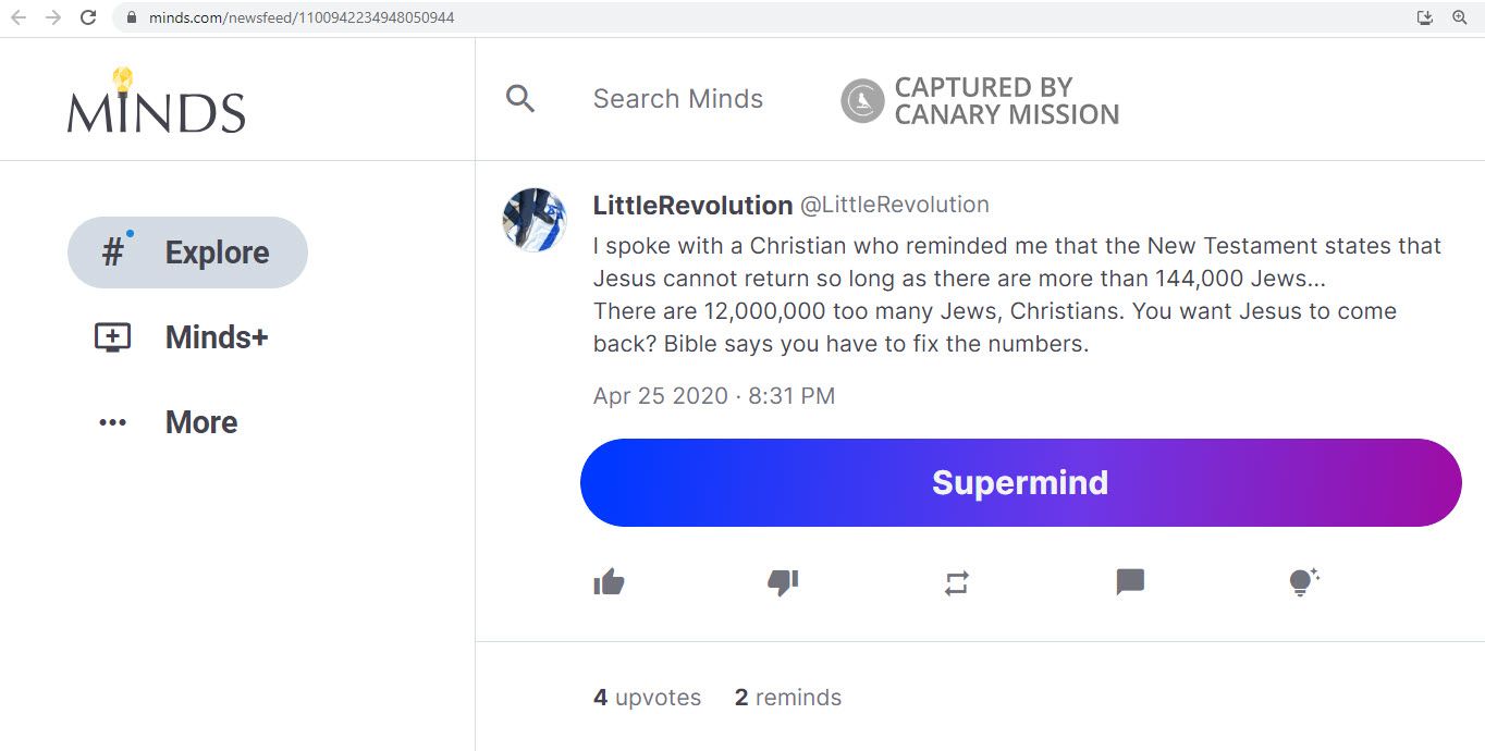 Patrick Little - Canary Mission