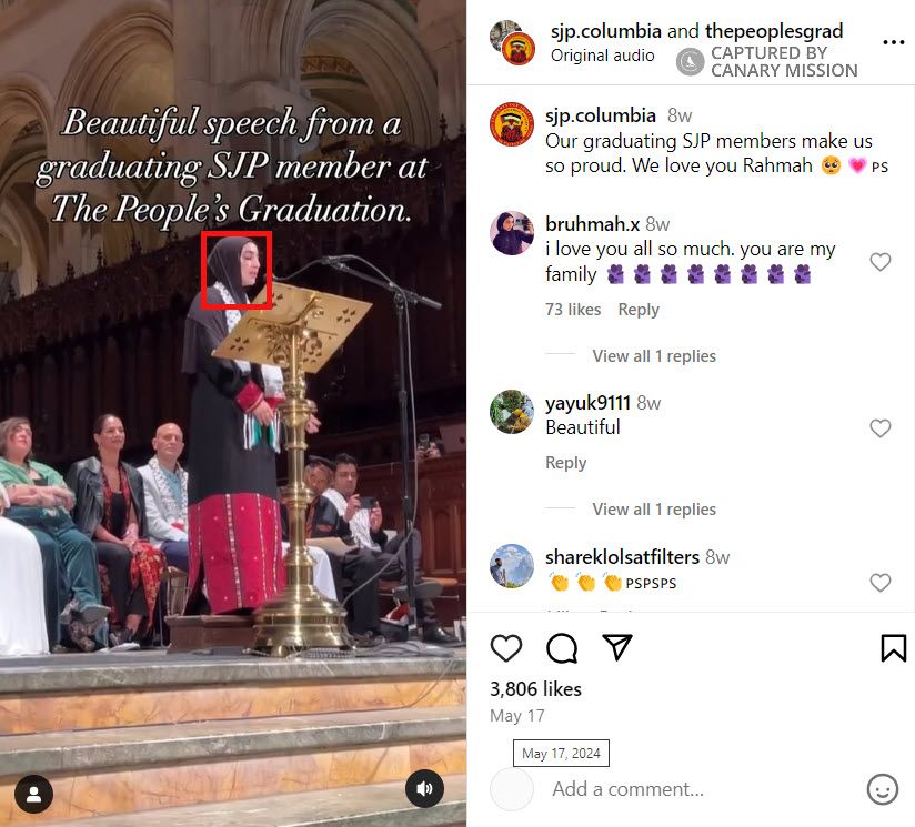 Rahmah Badran - Canary Mission